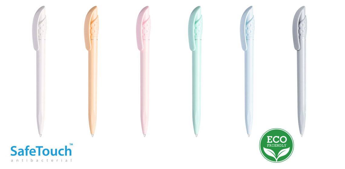 SafeTouch antibacterial ballpoint pens | Logotrade