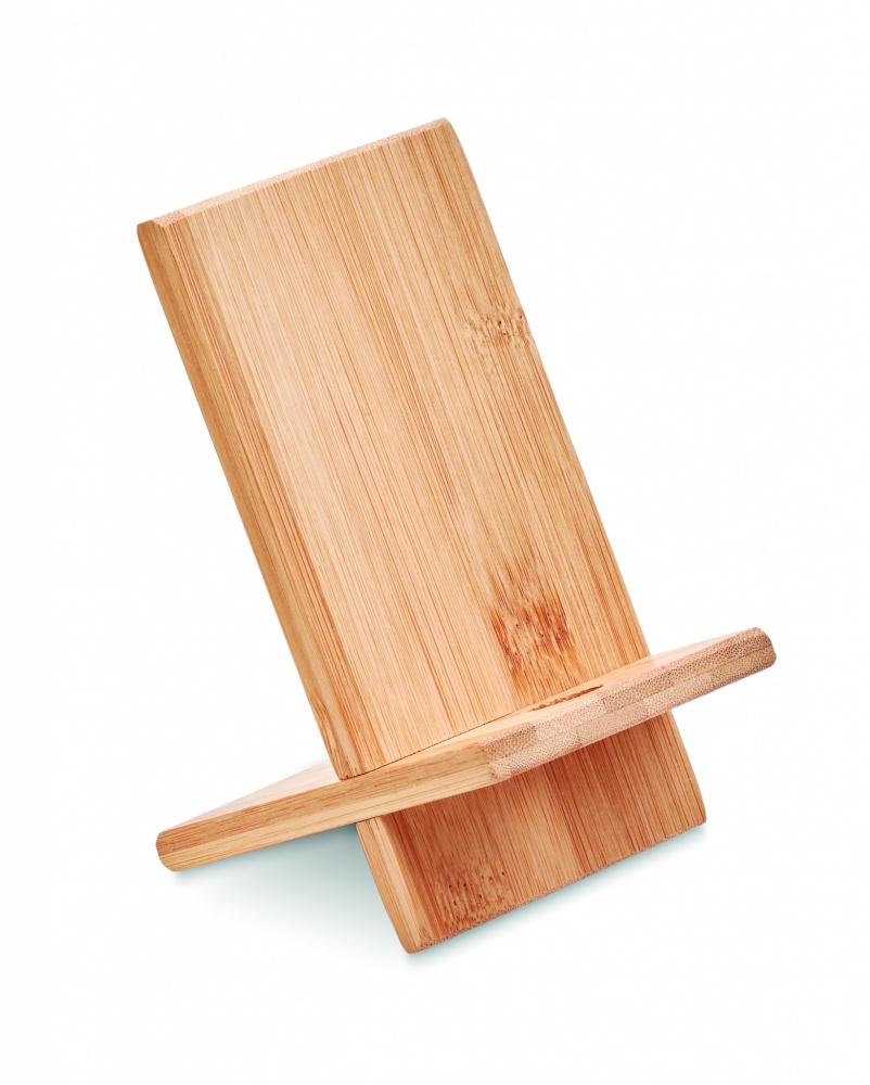 Bamboo phone stand/ holder | Logotrade