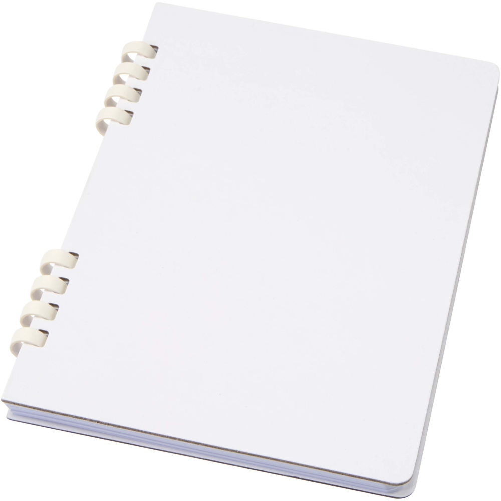 Fil A5 hard cover RCS recycled spiral notebook | Logotrade