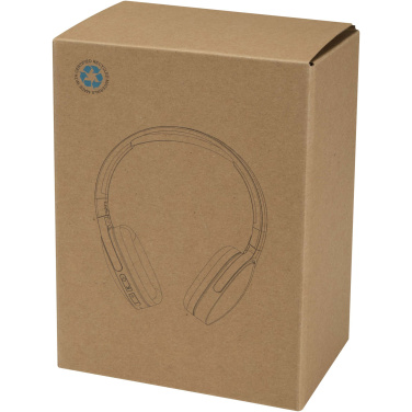Ancha recycled plastic over-ear wireless Bluetooth® headset | Logotrade