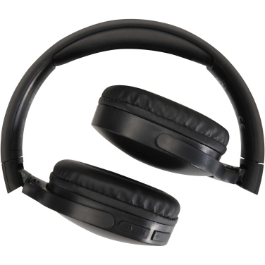 Ancha recycled plastic over-ear wireless Bluetooth® headset | Logotrade
