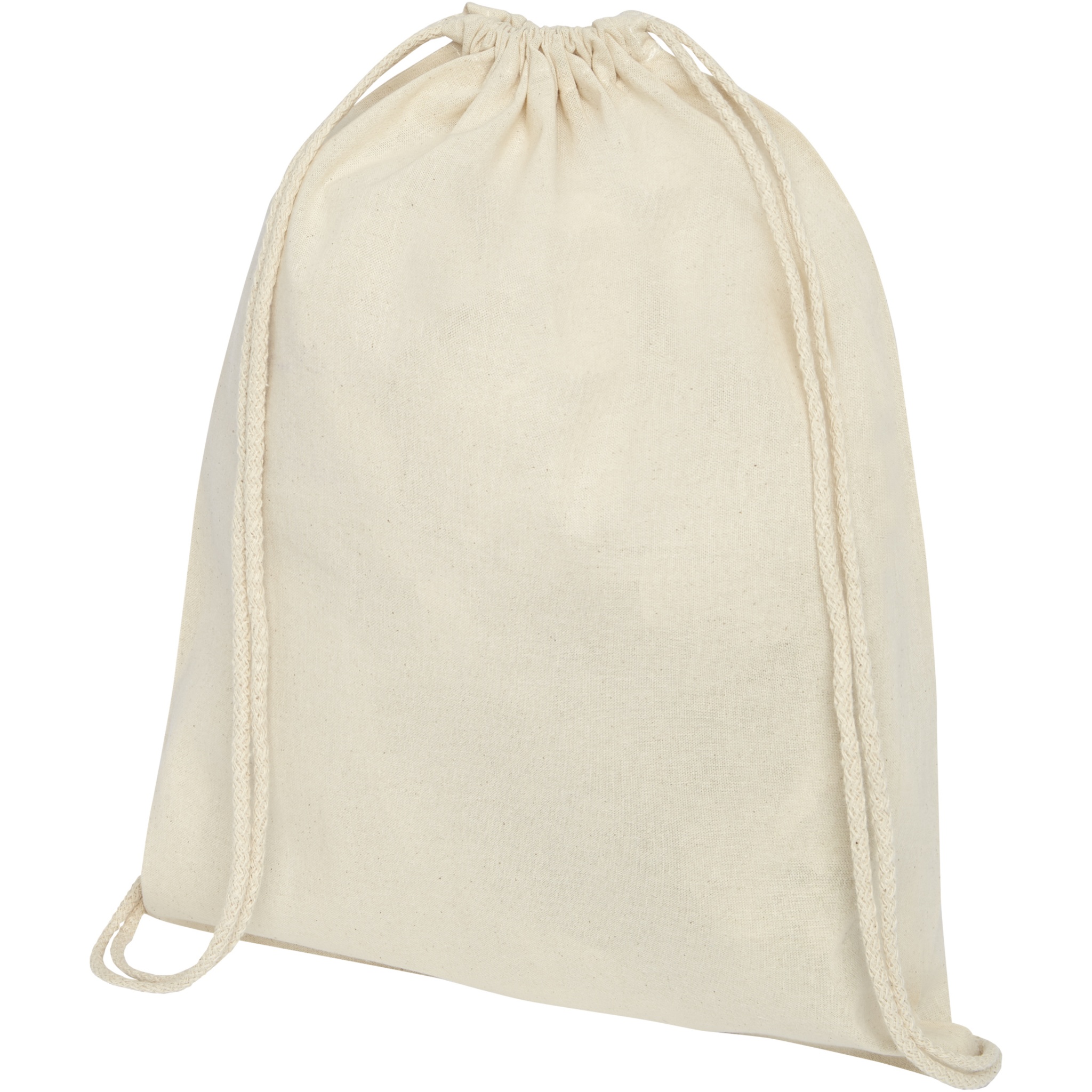 Oregon 100 g/m² cotton drawstring bag 5L | Logotrade