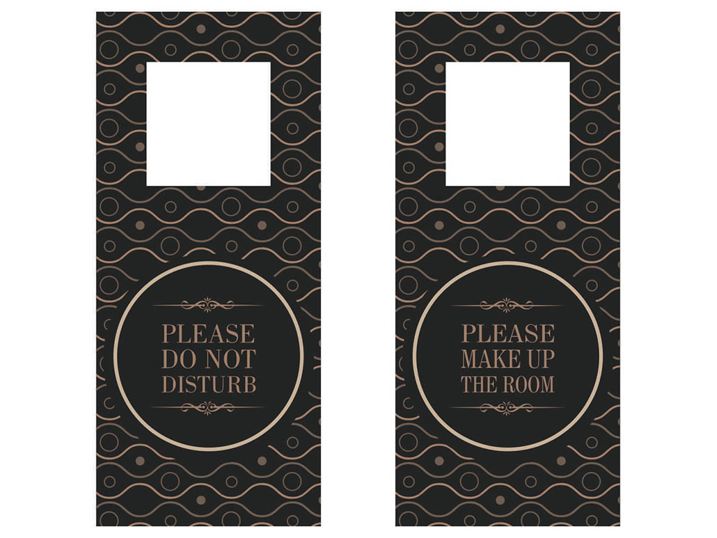 DND door sign 1110117 | Logotrade