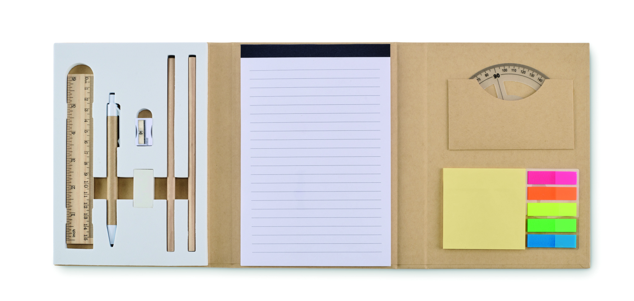 Stationary set with notepad | Logotrade